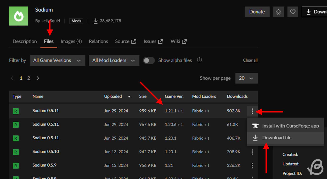 Cómo Instalar Sodium En Minecraft