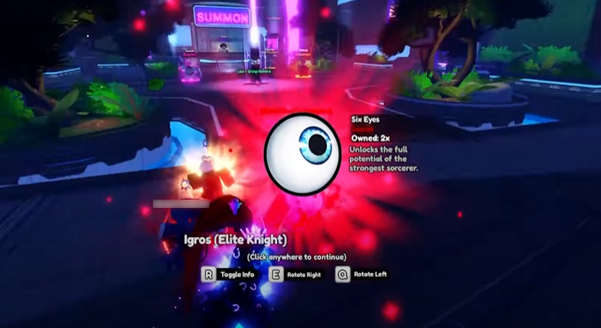 วิธีพัฒนา Gojo ให้เป็น Gojo Infinity ใน Anime Vanguards