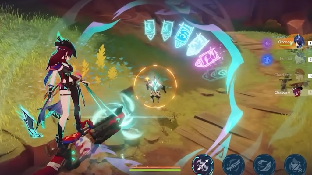 Kit Genshin Impact Chasca, Constelaciones, Arma Distintiva