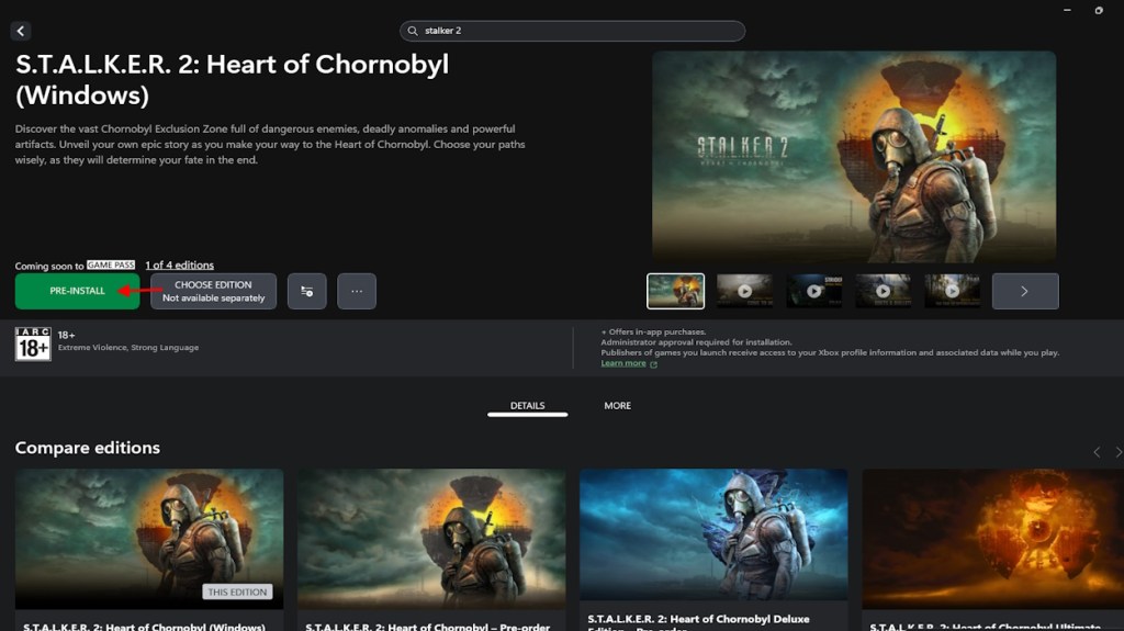Cómo Precargar Stalker 2 En PC Y Xbox