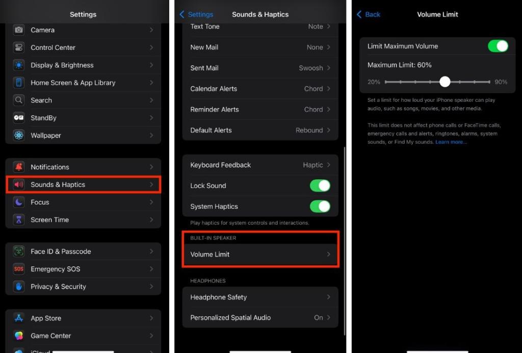 Cómo Establecer El Límite De Volumen En IPhone Para Reproducción Multimedia