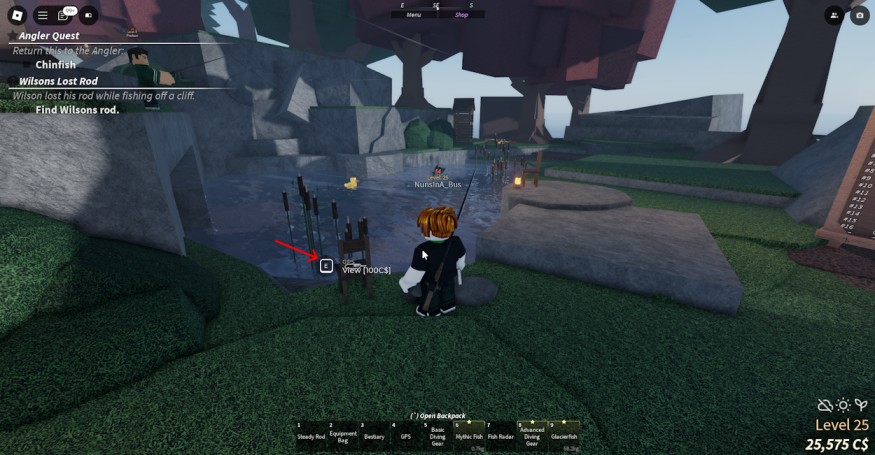 Roblox Fisch: Cómo Obtener GPS Y Usarlo Para Encontrar Coordenadas