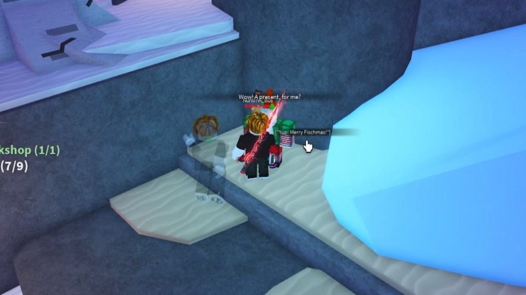 모든 Roblox Fisch Santa Quest Elf 위치