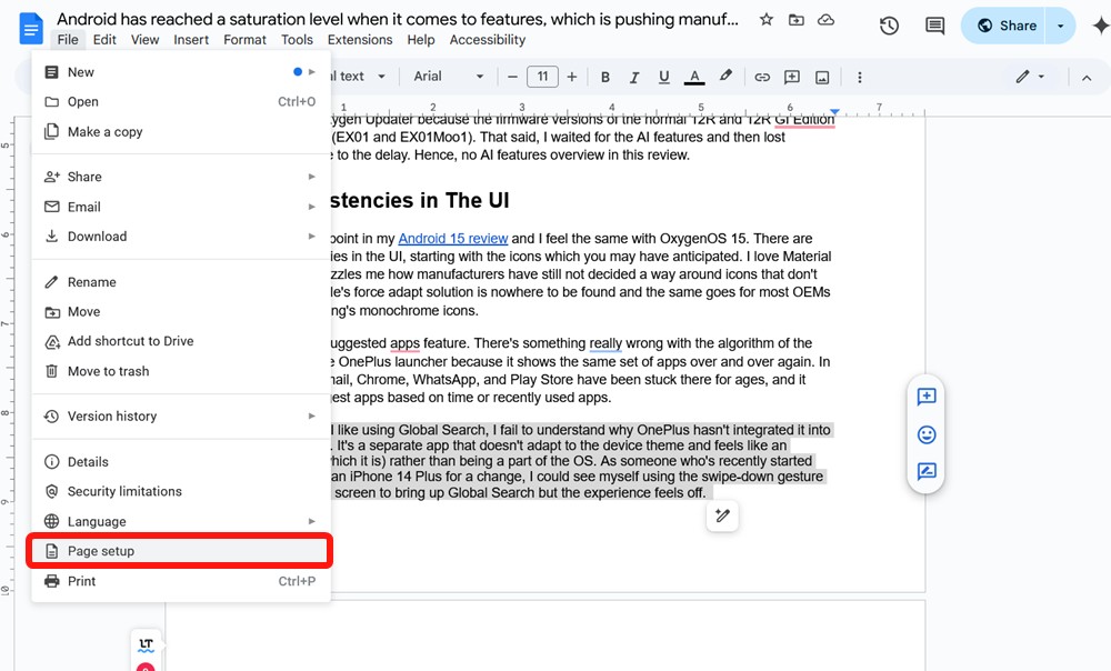 Step-by-Step Guide To Removing A Page In Google Docs For A Cleaner Document