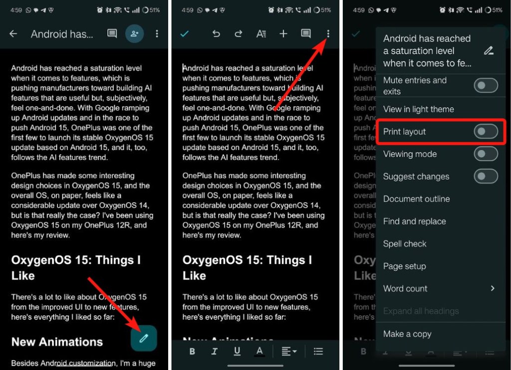 Cara Menghapus Halaman Di Google Dokumen