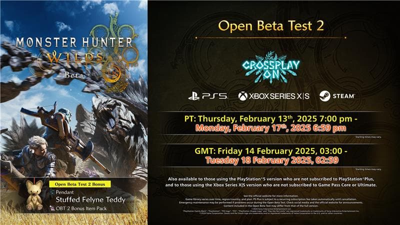 Monster Hunter Wilds Open Beta Test 2: Start Date, Rewards & How To ...