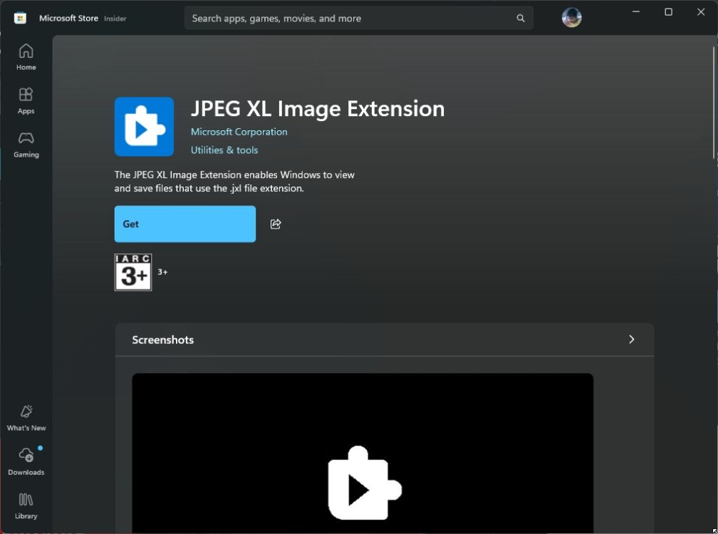 Windows 11现在支持JPEG XL（JXL）图像格式，但有一个警告