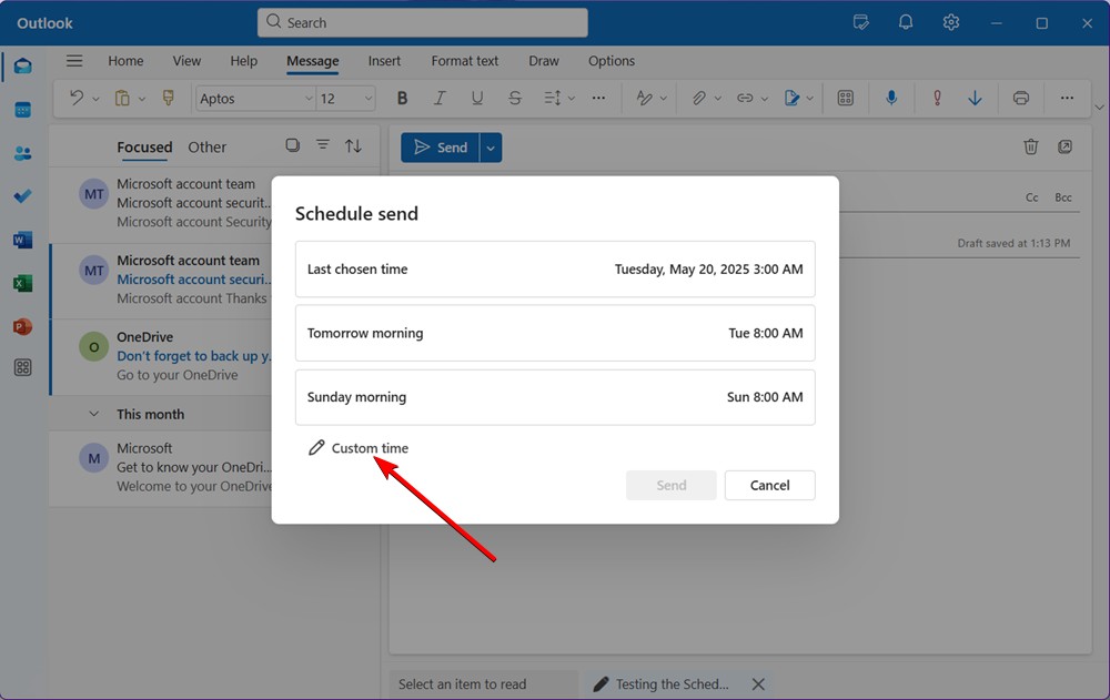 Cómo Programar Un Correo Electrónico En Outlook