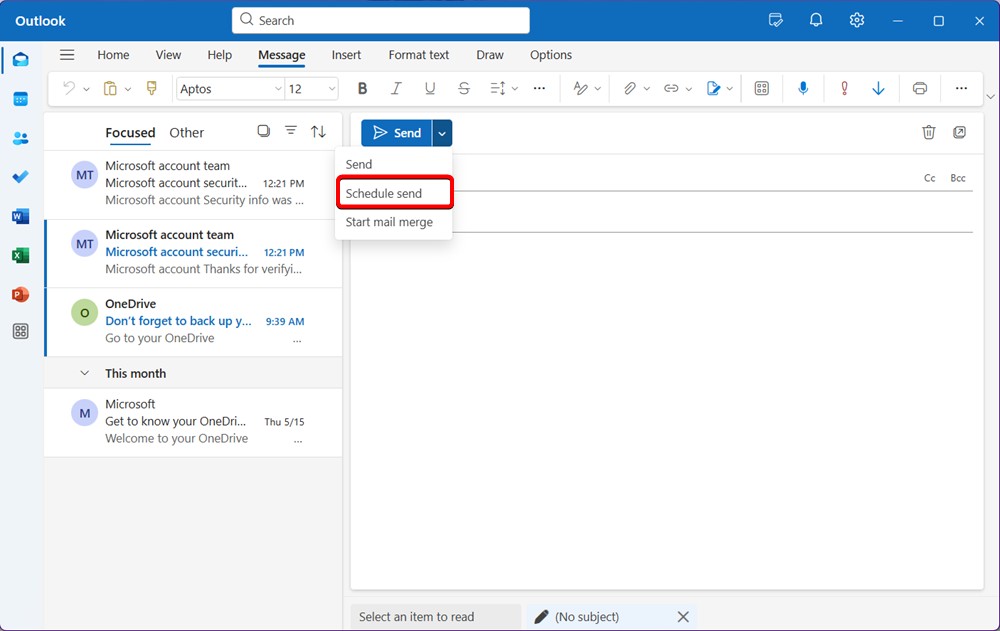 Cómo Programar Un Correo Electrónico En Outlook