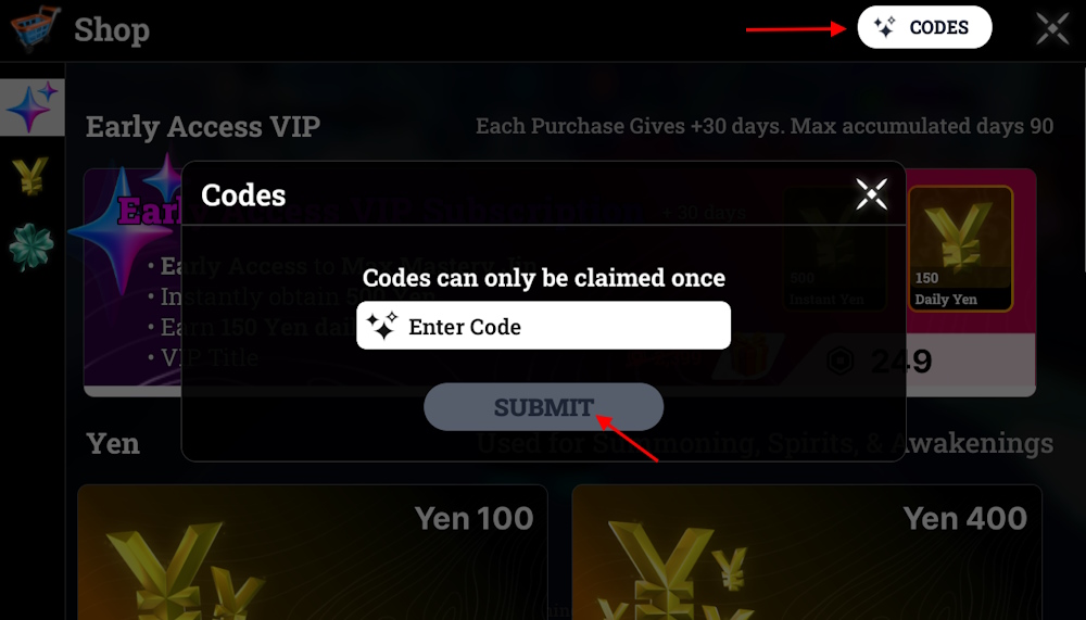 라켓 라이벌 코드 (2025년 9월)